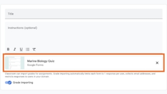 How to add a Google Form to Google Classroom | The Jotform Blog