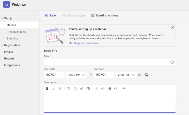 How to host a webinar in Microsoft Teams | The Jotform Blog