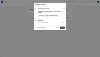 How to limit the number of responses in Google Forms | The Jotform Blog
