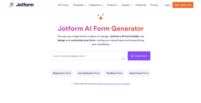 Can AI make Google Forms? | The Jotform Blog