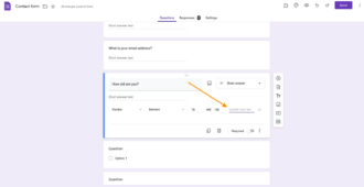 How to use response validation in Google Forms | The Jotform Blog