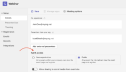 How to host a webinar in Microsoft Teams | The Jotform Blog