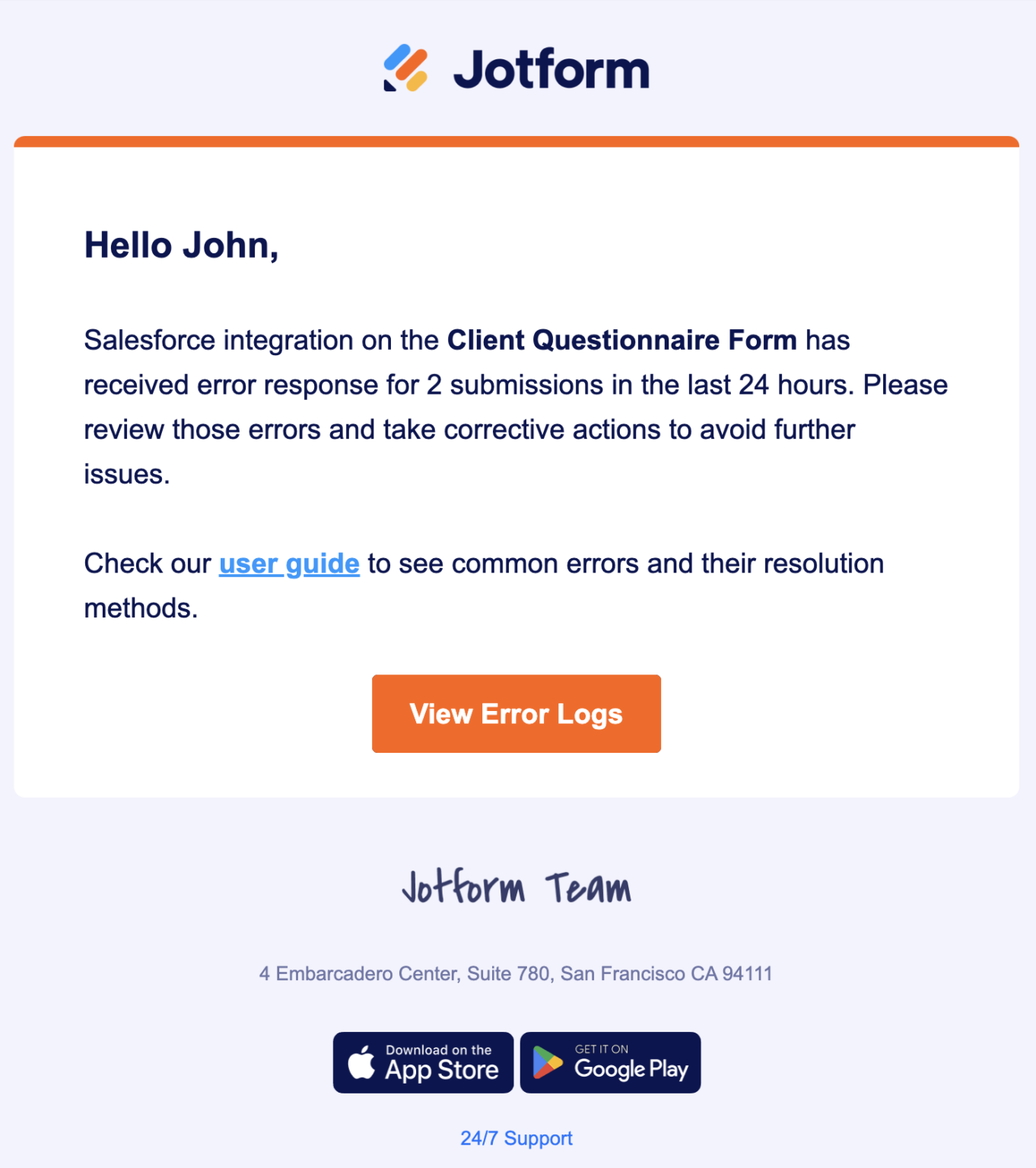 How to View Salesforce Integration Log Details