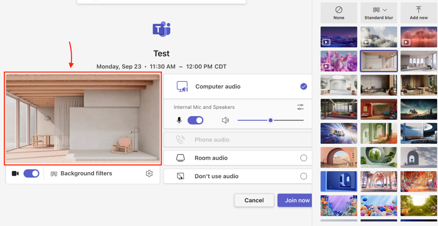 How to change your Microsoft Teams meeting background | The Jotform Blog