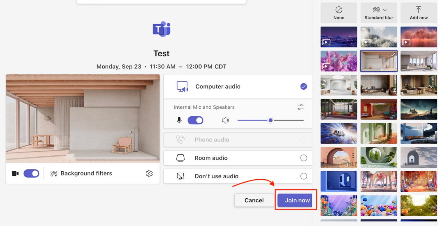 How to change your Microsoft Teams meeting background | The Jotform Blog