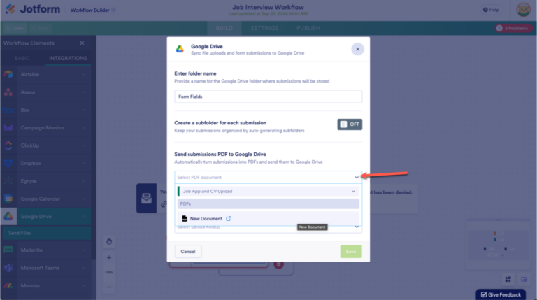 How to Add an Integration to Workflows