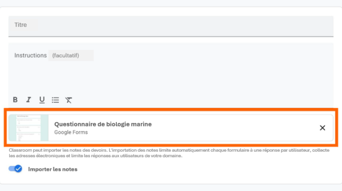 Comment ajouter un formulaire Google Forms dans Google Classroom | The ...