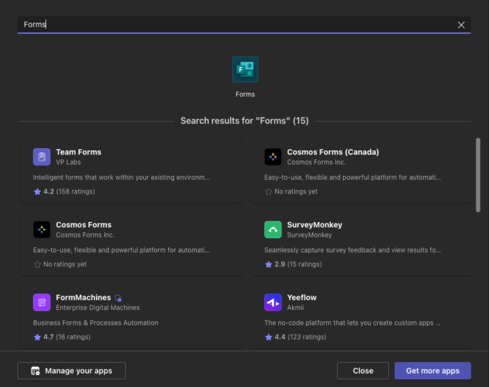 How to create a survey in Microsoft Teams | The Jotform Blog