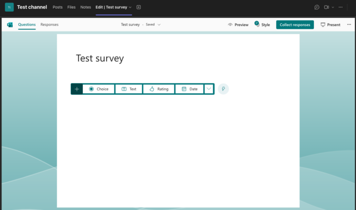 How to create a survey in Microsoft Teams | The Jotform Blog