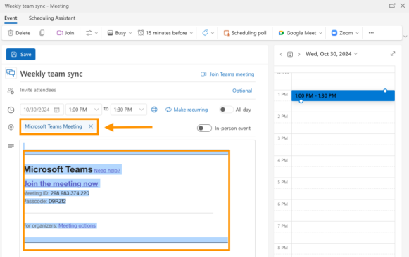 How to remove a Teams meeting from an Outlook invite | The Jotform Blog
