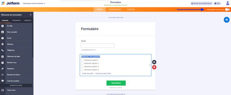 Comment créer un quiz avec un QR code | The Jotform Blog