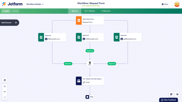 How to Merge Branches in Jotform Workflows