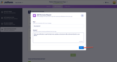 How to Create and Send Push Notifications for Jotform Apps