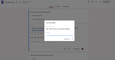 Wie Sie ein Link zu einem Google Formular einfügen | The Jotform Blog