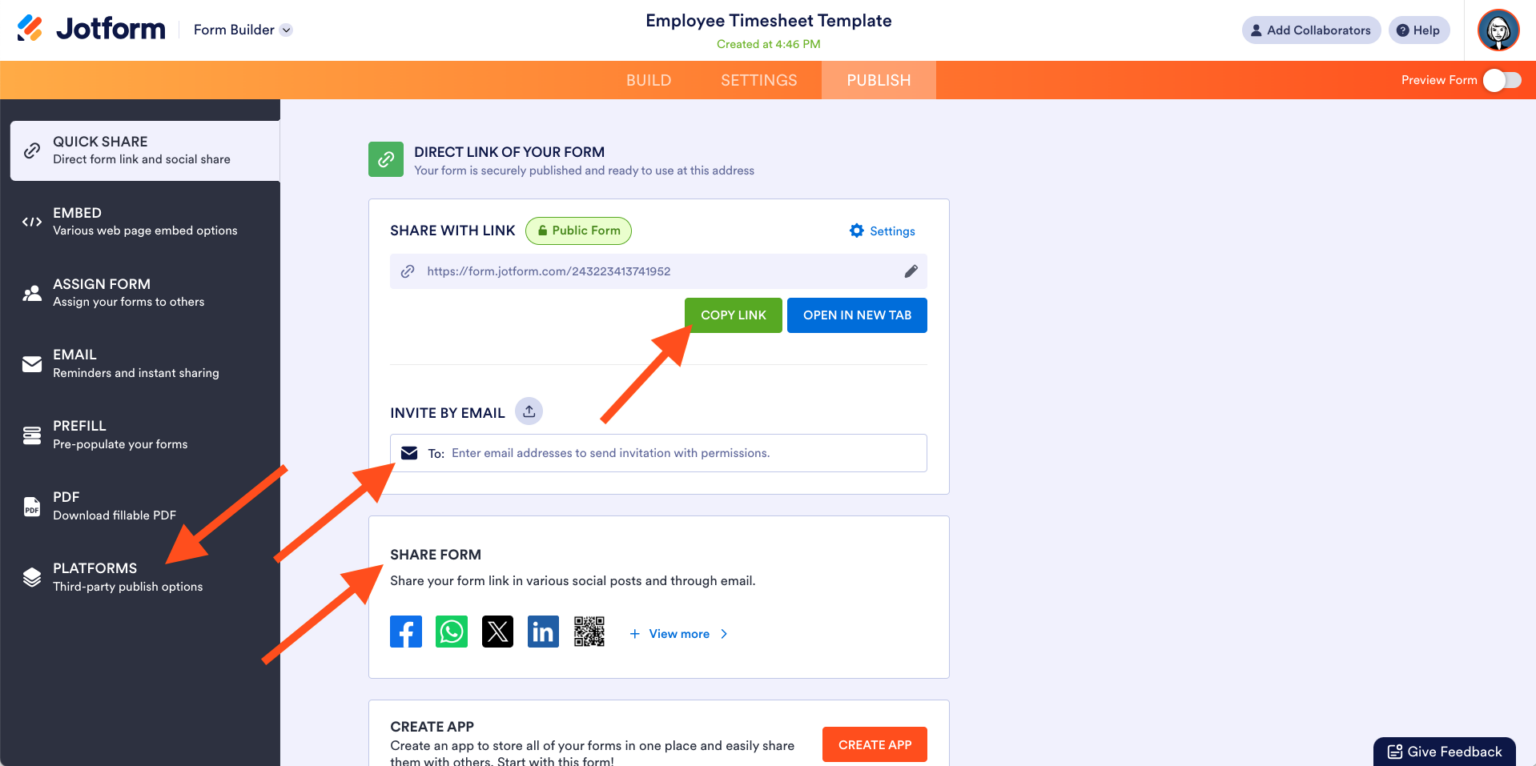 How to create a timesheet in Microsoft Forms | The Jotform Blog