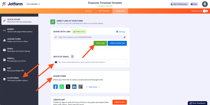 How to create a timesheet in Microsoft Forms | The Jotform Blog