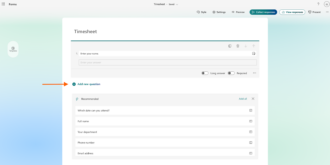 How to create a timesheet in Microsoft Forms | The Jotform Blog