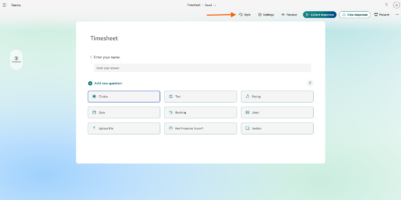How to create a timesheet in Microsoft Forms | The Jotform Blog