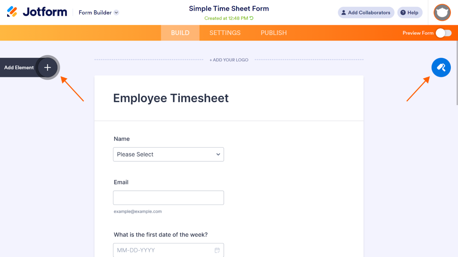 How to create a timesheet in Microsoft Forms | The Jotform Blog