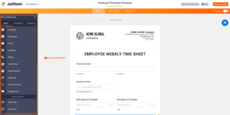How to create a timesheet in Microsoft Forms | The Jotform Blog