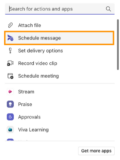 How to schedule messages in Microsoft Teams | The Jotform Blog