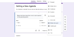 How to add ranked choices in questions in Google Forms | The Jotform Blog