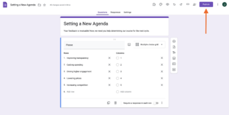 How to add ranked choices in questions in Google Forms | The Jotform Blog