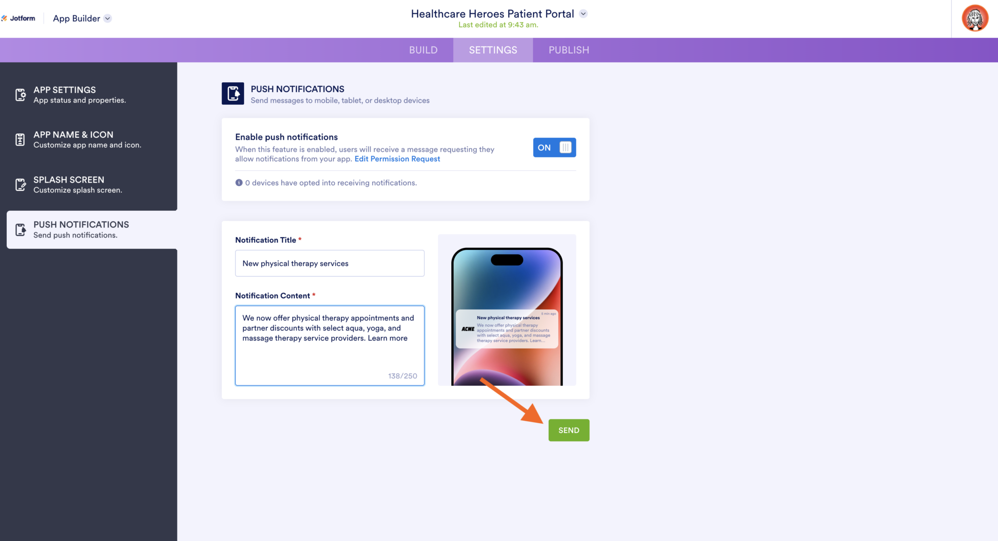 Announcing push notifications for Jotform Apps: Enhance your organization's outreach | The ...