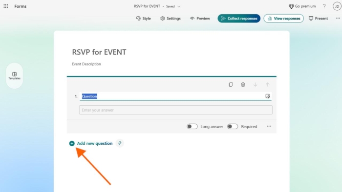 How to create an RSVP form in Microsoft Forms | The Jotform Blog