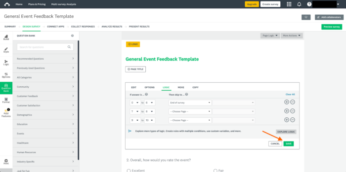 How to create conditional survey questions in SurveyMonkey | The ...