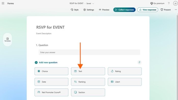 How to create an RSVP form in Microsoft Forms | The Jotform Blog
