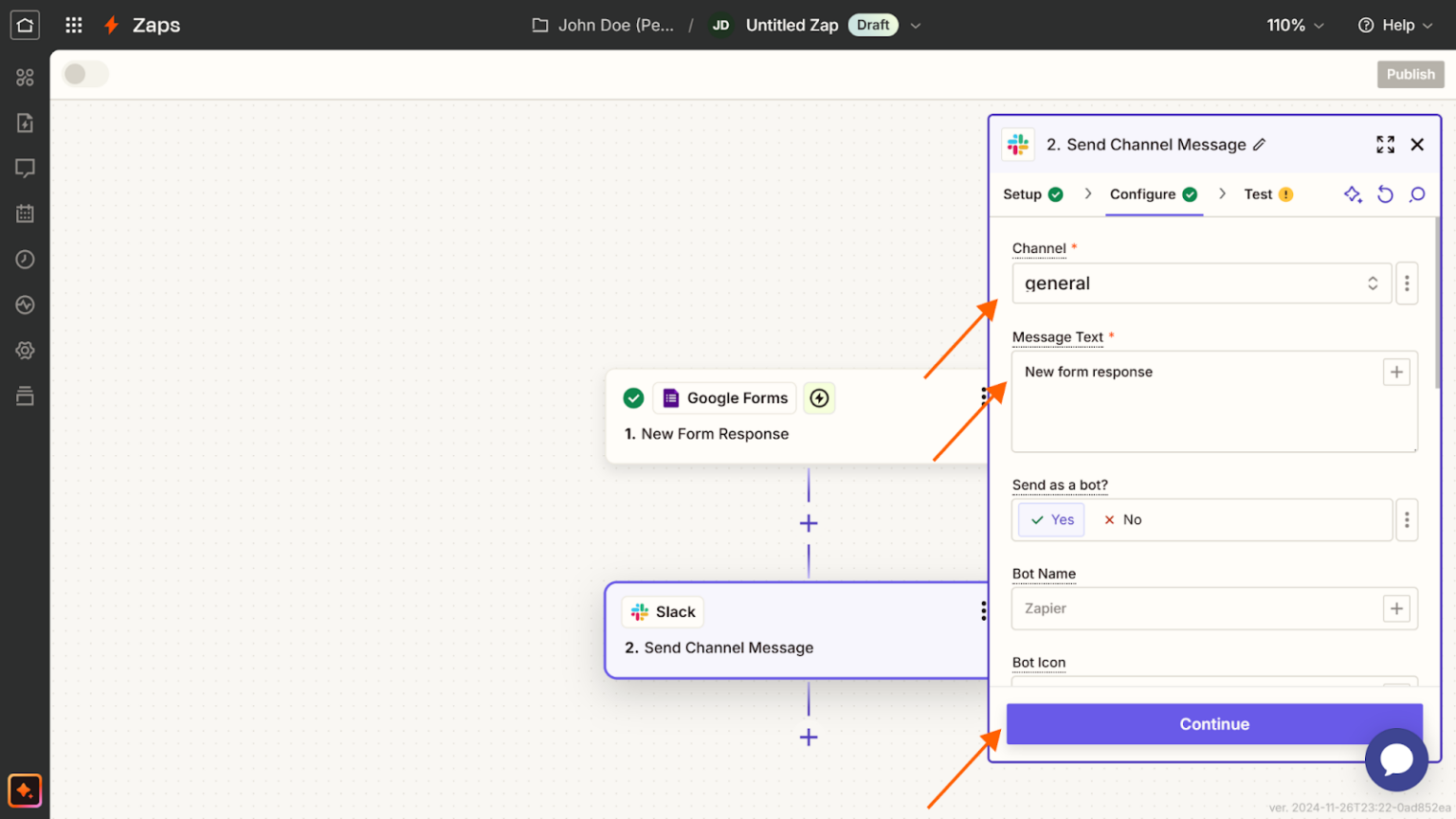 How to integrate Google Forms with Slack | Jotform Blog