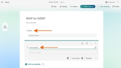 How to create an RSVP form in Microsoft Forms | The Jotform Blog