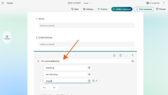 How to create an RSVP form in Microsoft Forms | The Jotform Blog