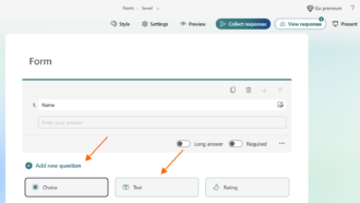 How to add a time field in Microsoft Forms | The Jotform Blog