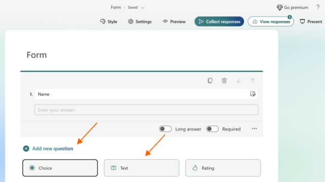 How to add a time field in Microsoft Forms | The Jotform Blog