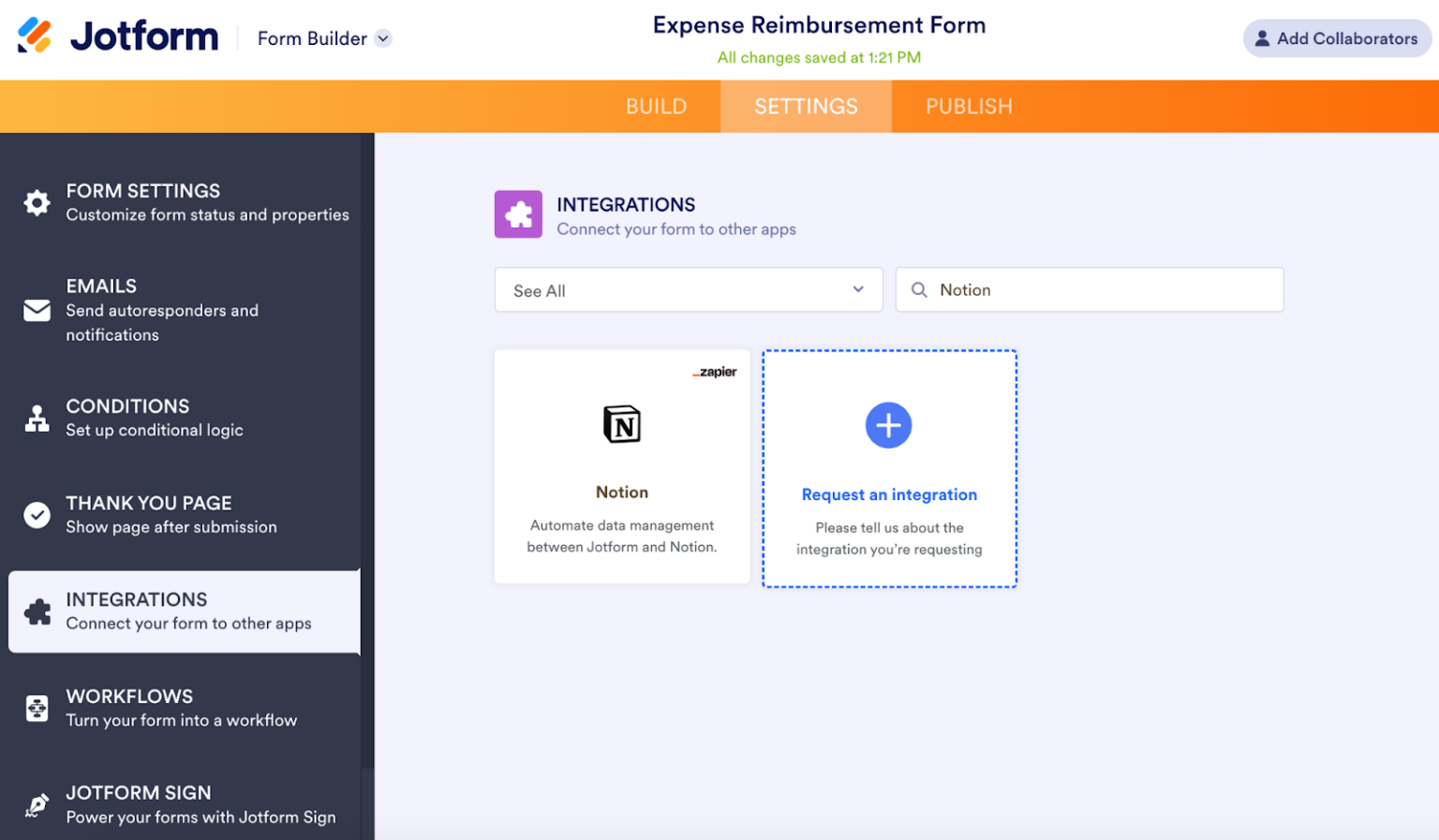 How to connect Google Forms to Notion | The Jotform Blog