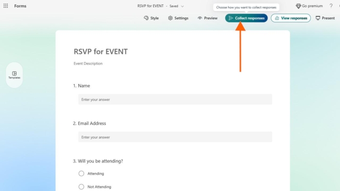 How to create an RSVP form in Microsoft Forms | The Jotform Blog