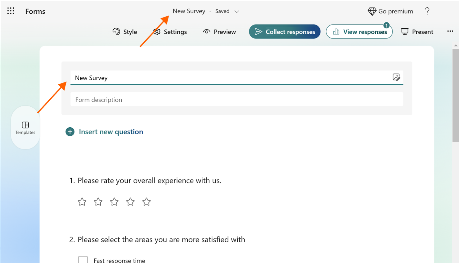How to rename a form in Microsoft Forms | The Jotform Blog