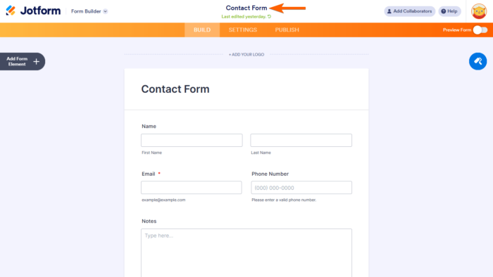How to rename a form in Microsoft Forms | The Jotform Blog