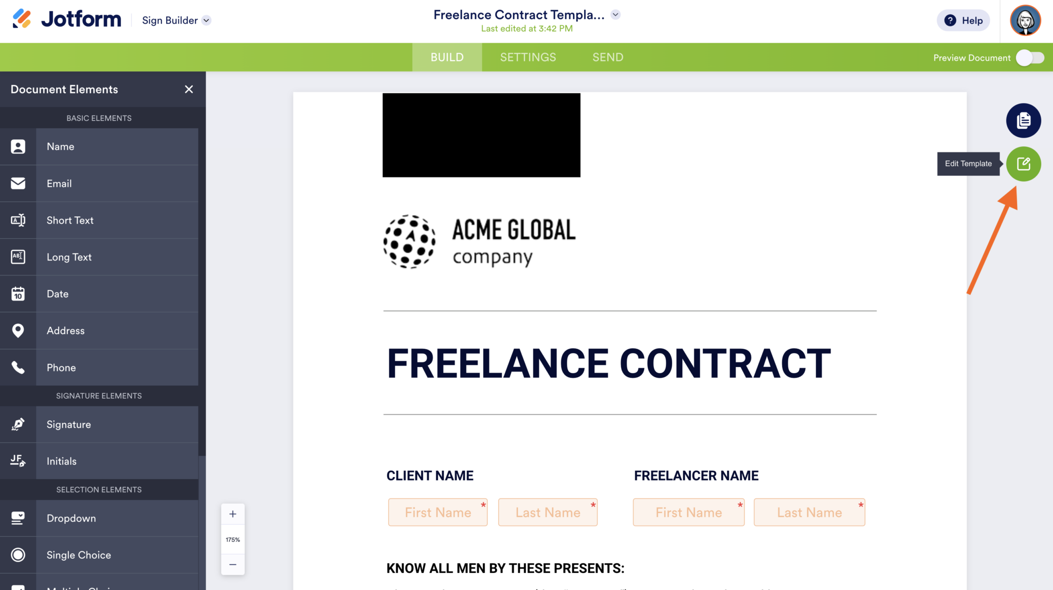 How to create and send an online contract for signing | The Jotform Blog