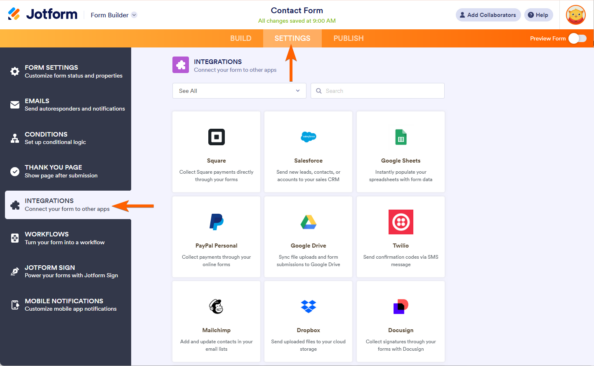 How to Integrate Your Form With Google Drive