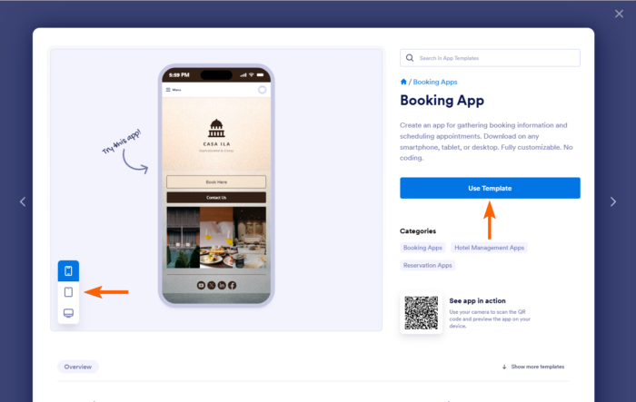 How to Use App Templates