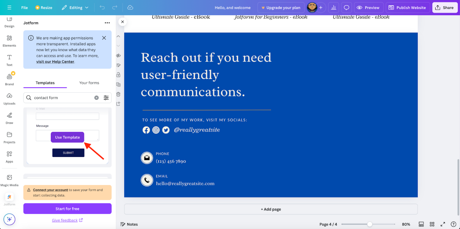 Jotform Enterprise is now available on Canva | The Jotform Blog