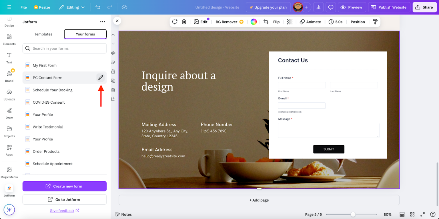 Jotform Enterprise is now available on Canva | The Jotform Blog