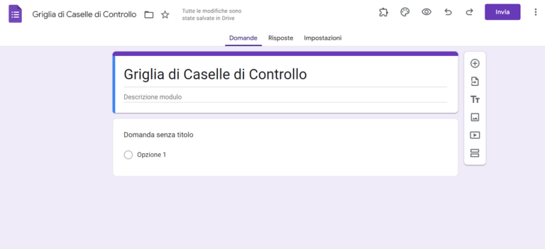 Come creare una griglia con caselle di controllo in Moduli Google | The Jotform Blog