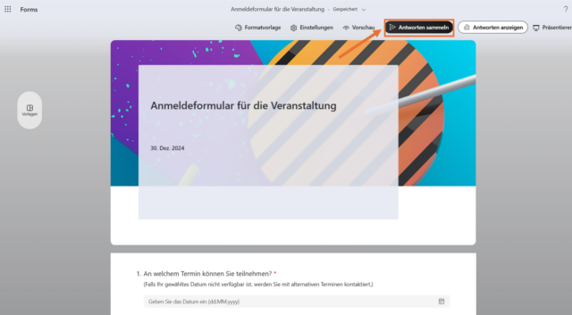 Wie Sie ein Buchungsformular in Microsoft Forms erstellen | The Jotform ...