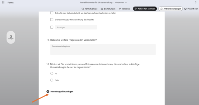 Wie Sie ein Buchungsformular in Microsoft Forms erstellen | The Jotform ...
