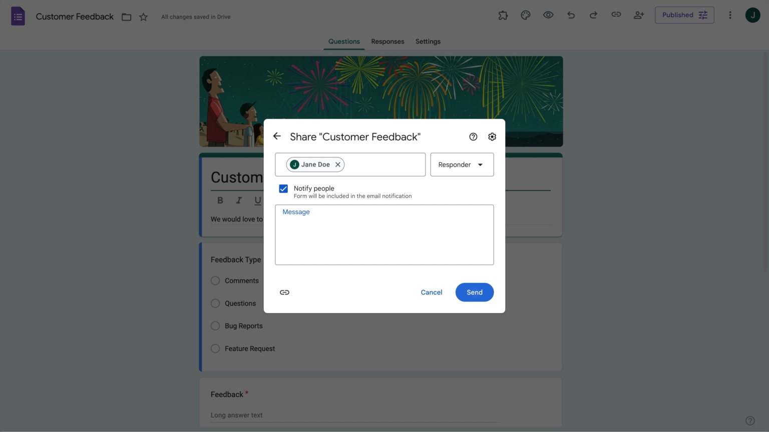 How to embed a Google Form in an email | The Jotform Blog