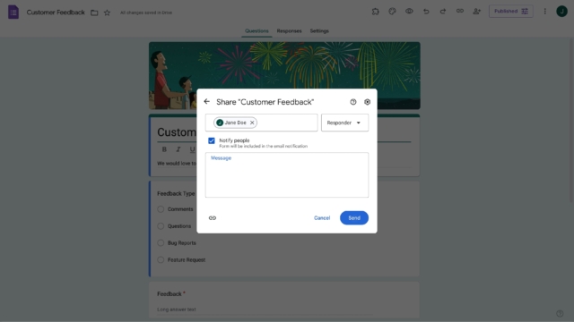 How to embed a Google Form in an email | The Jotform Blog